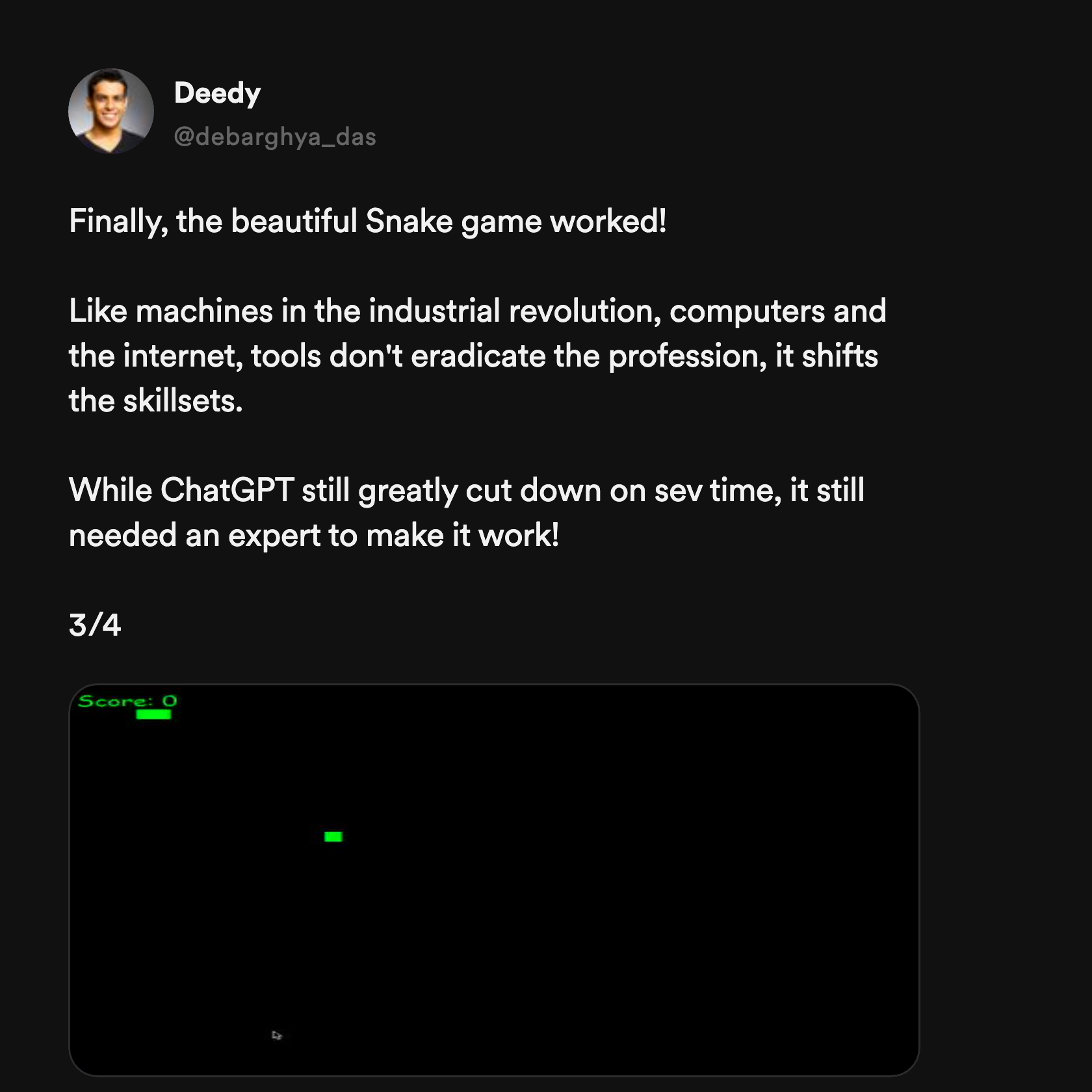 Software Engineers vs ChatGPT - Onymos